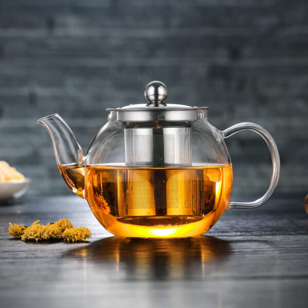 BTaT- Porcelain Tea Pot With Stainless Steel Infuser, 32 Oz, Tea Pot C ...