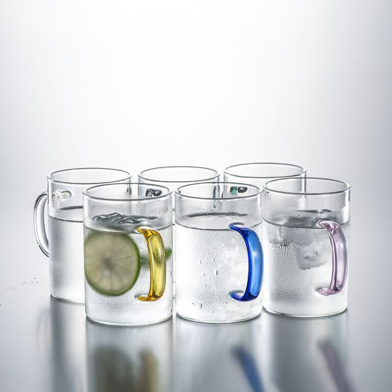 Heat Resistant Borosilicate Glass Mug - Vmara Glass