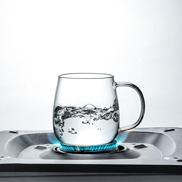 Heat Resistant Borosilicate Glass Mug - Vmara Glass