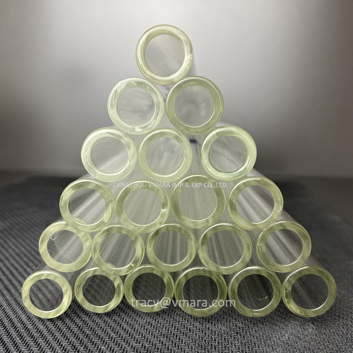 5/8" Redline Gauge Glass Tube for Steam Boiler and Reservoirs - Vmara Glass